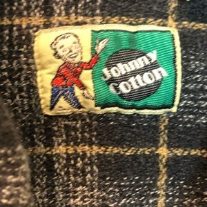 Johnny Cotton | Shirts | Vintage Johnny Cotton Flannel Shirt | Poshmark